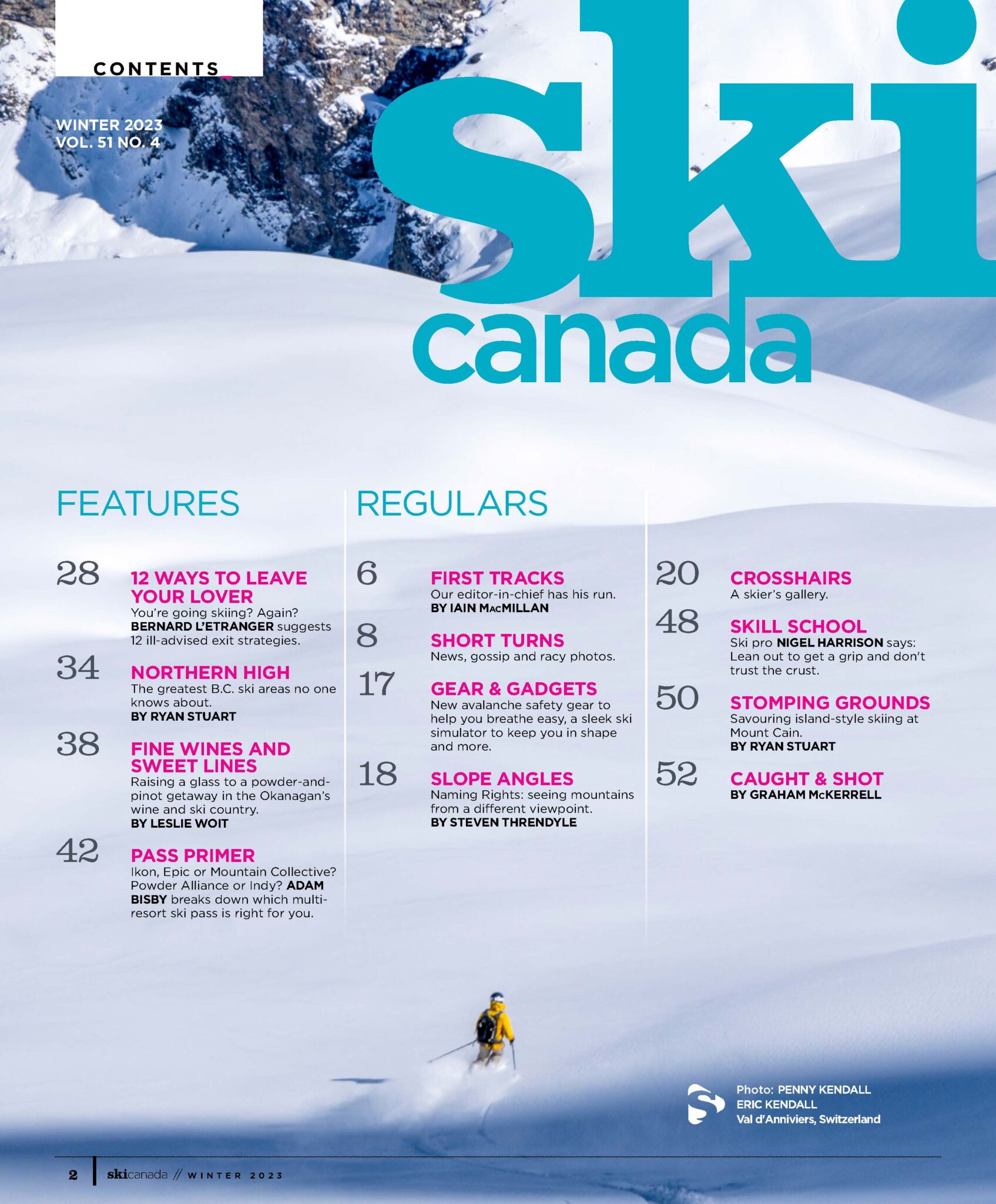 Winter 2023 – Vol 51 #4 / Ski Canada Magazine