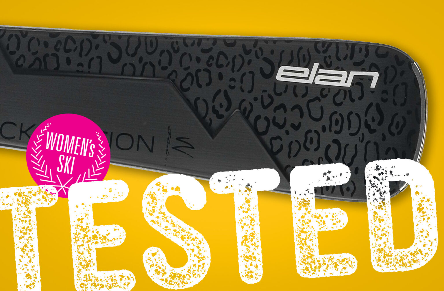 Elan Wildcat 86 C Black Edition/ Ski Canada Magazine