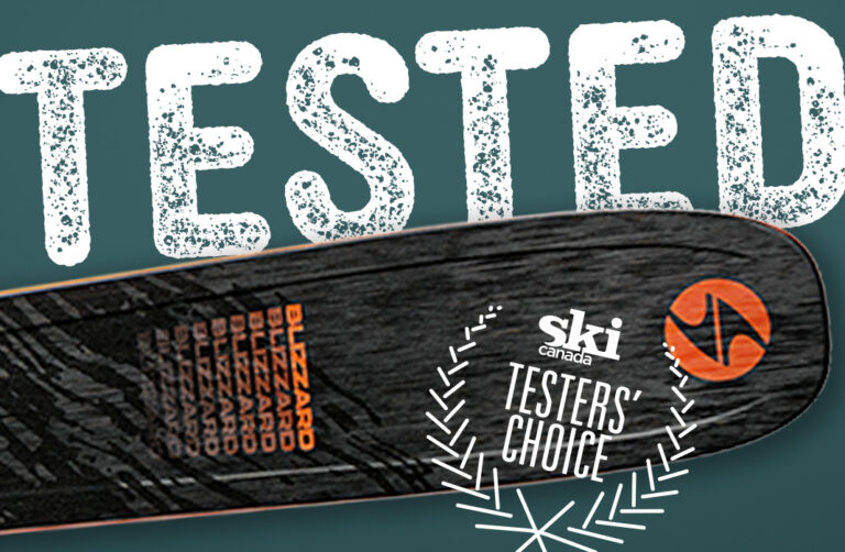 Blizzard Rustler 10/ Ski Canada Magazine